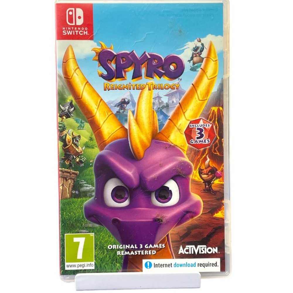 Pre-owned Nintendo Switch Switch Games Spyro Reignited Trilogy - Own4Less